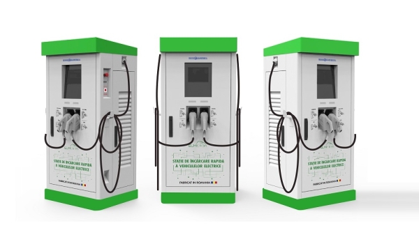 50kW DC Fast charging station for electrical vehicles – Electromagnetica SA